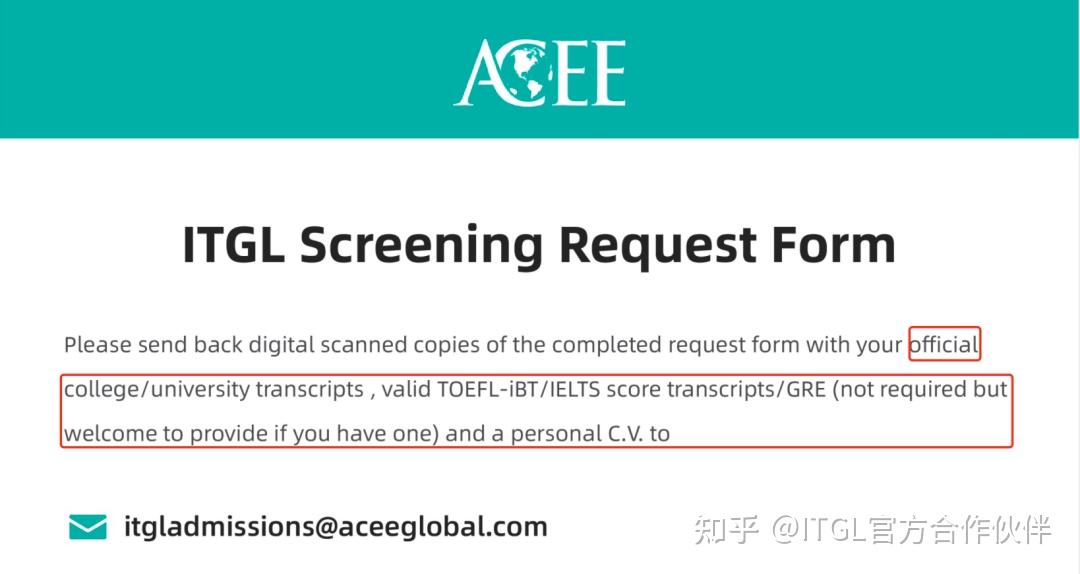 申请ITGL项目，面试应该注意什么？ - 知乎