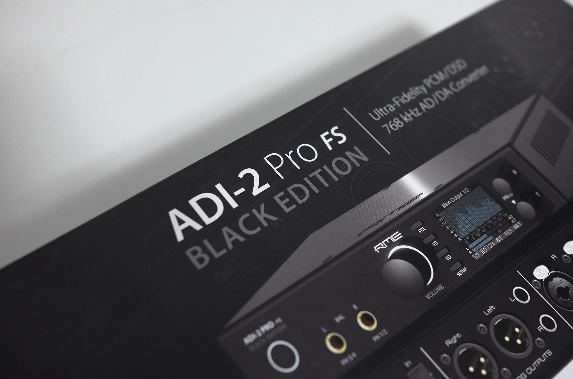 全球500台！RME ADI-2 Pro FS BLACK EDITION开箱 - 知乎