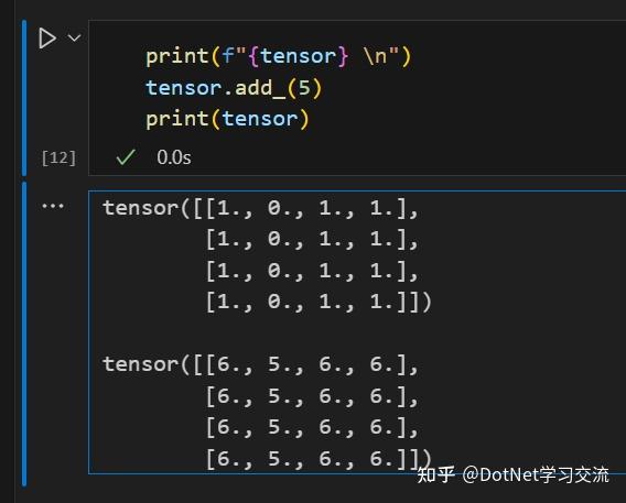 Pytorch入门—Tensors张量的学习 - 知乎