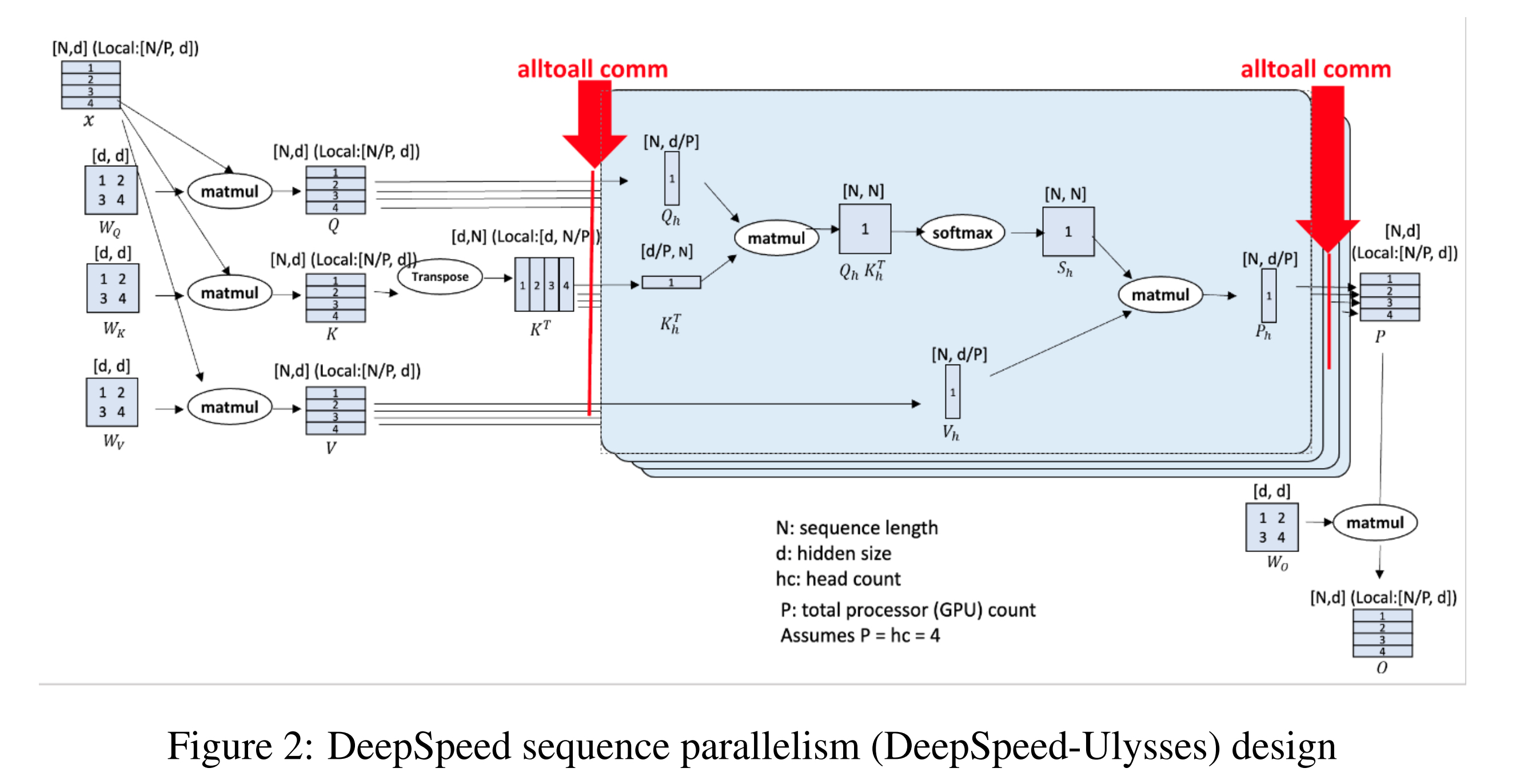 [张量/序列并行]📚图解 DeepSpeed-Ulysses & Megatron-LM TP/SP - 知乎