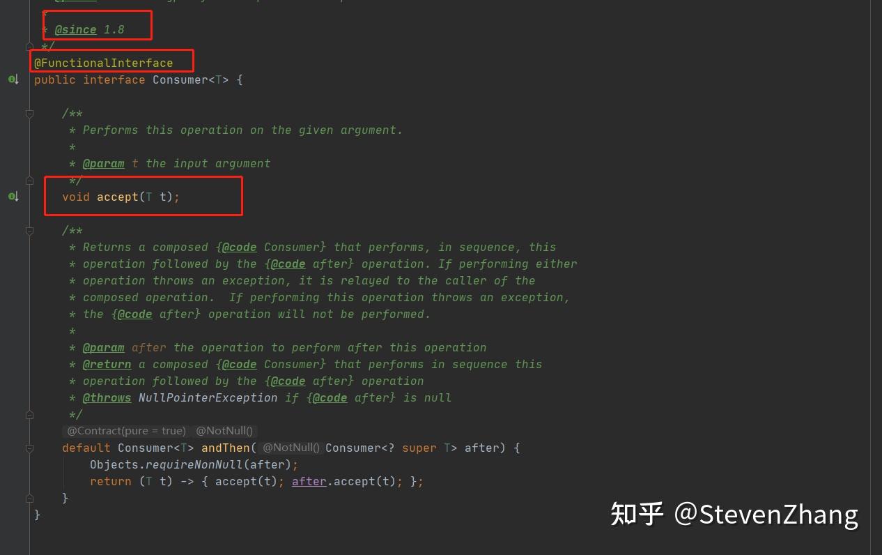 JDK8新特性第二篇：四大函数式接口【Function/Consumer/Supplier/Perdicate】、接口的扩展方法【default/static】 - 知乎