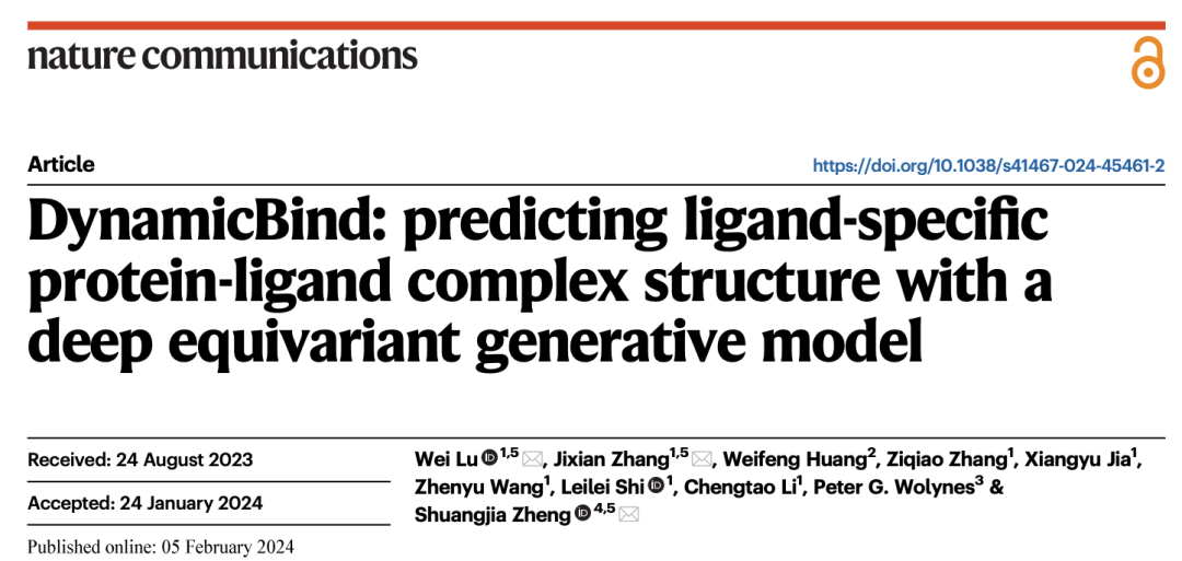 Nat.Commun. | DynamicBind:基于几何深度学习的动态复合物结构预测模型 - 知乎
