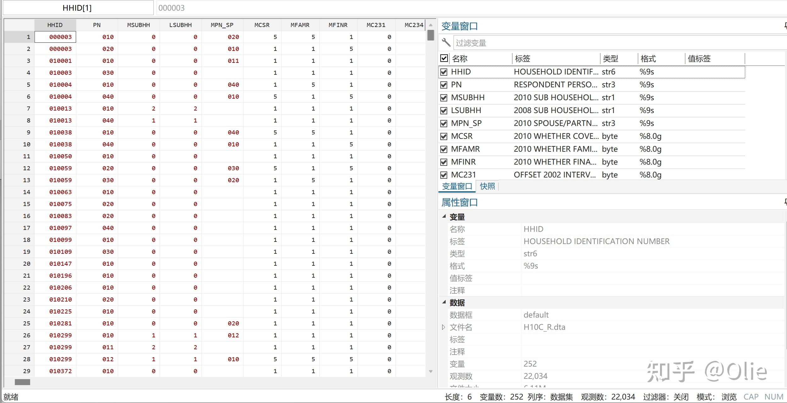 如何从.do、.da、.dct文件中输出为stata软件可用的.dta文件格式——以HRS下载数据为例 - 知乎
