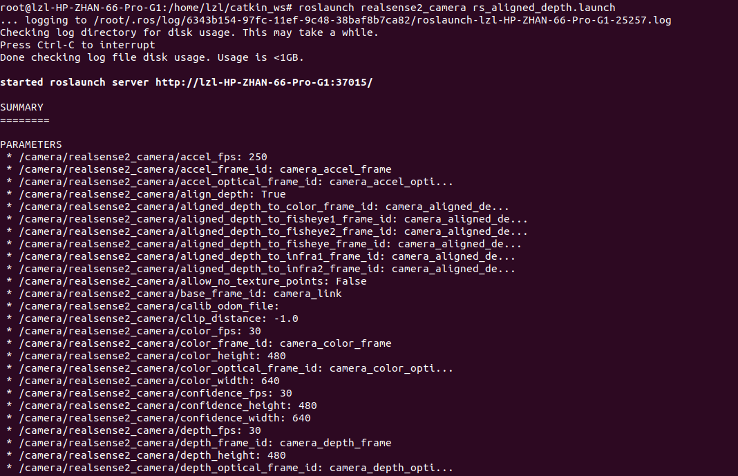 使用ROS发布aligned_depth_to_color/image_raw话题读取深度信息 - 知乎