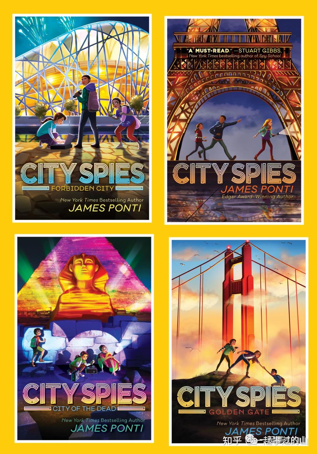 City Spies Series 1-4 - James Ponti 有声书+电子书mobi+epub 亚马逊编辑推荐2023年2月最佳童书 ...