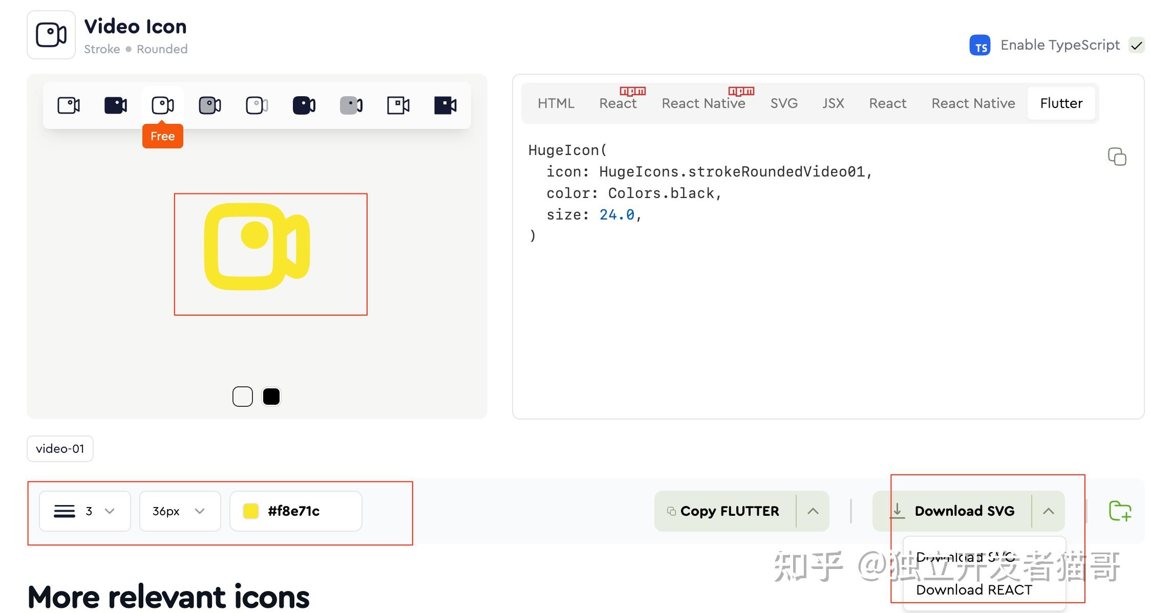 Hugeicons Flutter 图标库 | 4000+ 开源免费 - 知乎