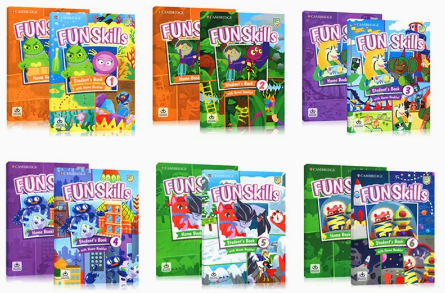 新版剑桥少儿英语YLE考试Fun Skills 1-6级学生课本+练习册+音频+答案等 电子版 - 知乎