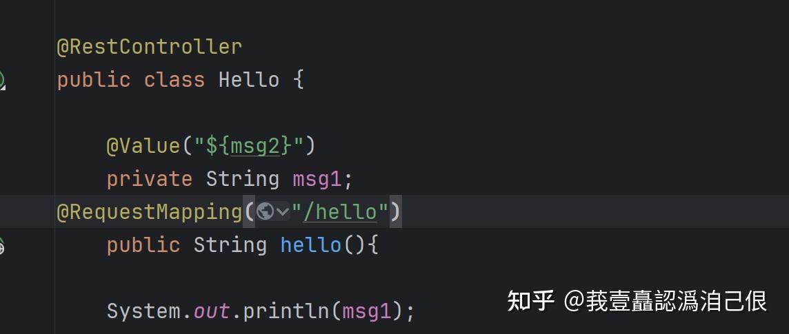 springboot @Value注解报错，找不到方法 - 知乎
