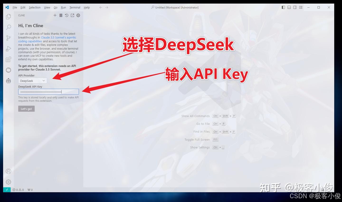 告别熬夜写代码！VSCode+Cline扩展插件+DeepSeek-V3大模型，让你的编程水平瞬间超越99.9%的人! - 知乎