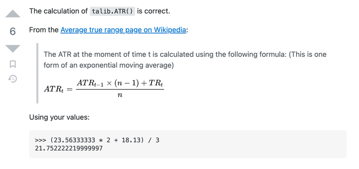 ATR 指标计算的3种方式（为什么有时计算结果与官方平台不一致） - 知乎