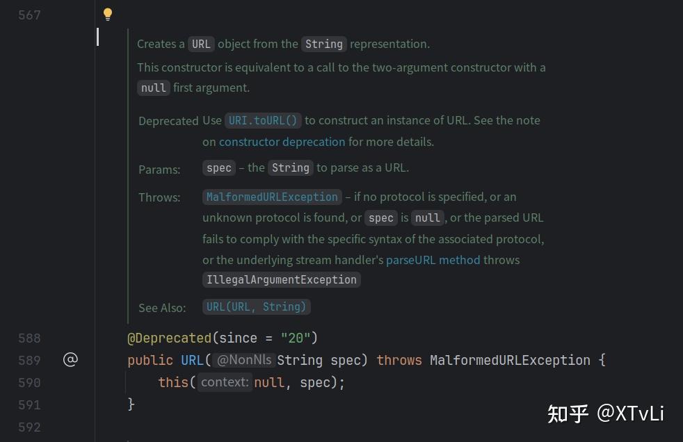 java: java.net.URL中的URL(java.lang.String)已过时怎么解决？ - 知乎