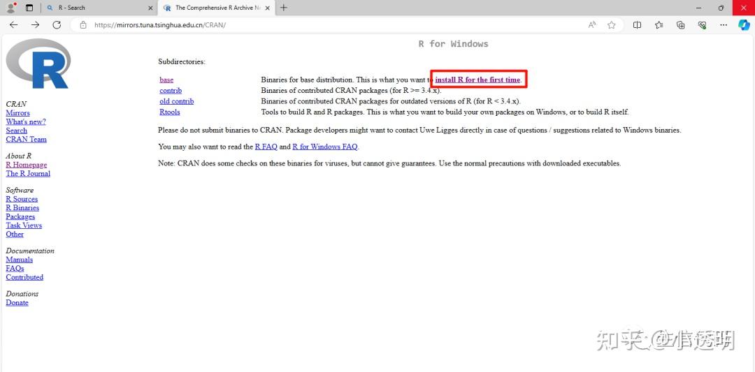 在你的windows电脑上搭建R环境 - 知乎