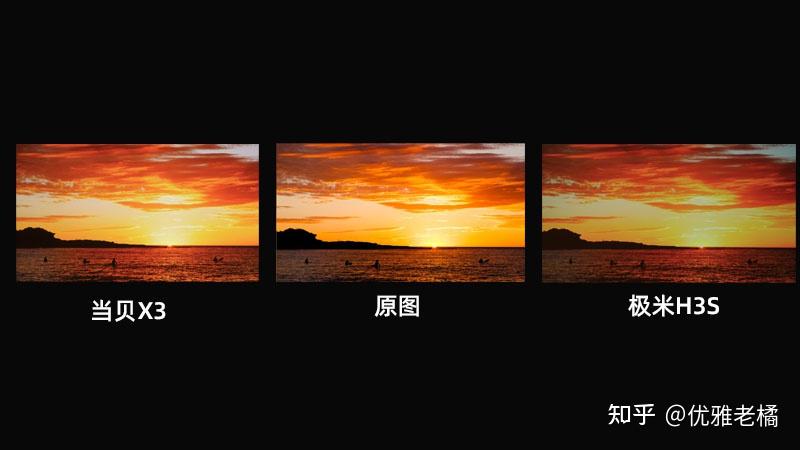 当贝x3对比极米h3s色彩还原谁更好？实拍画面对比更直观 - 知乎