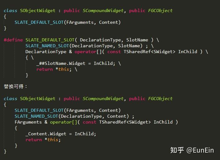 UE4：UWidget | SWidget SObjectWidget - 知乎