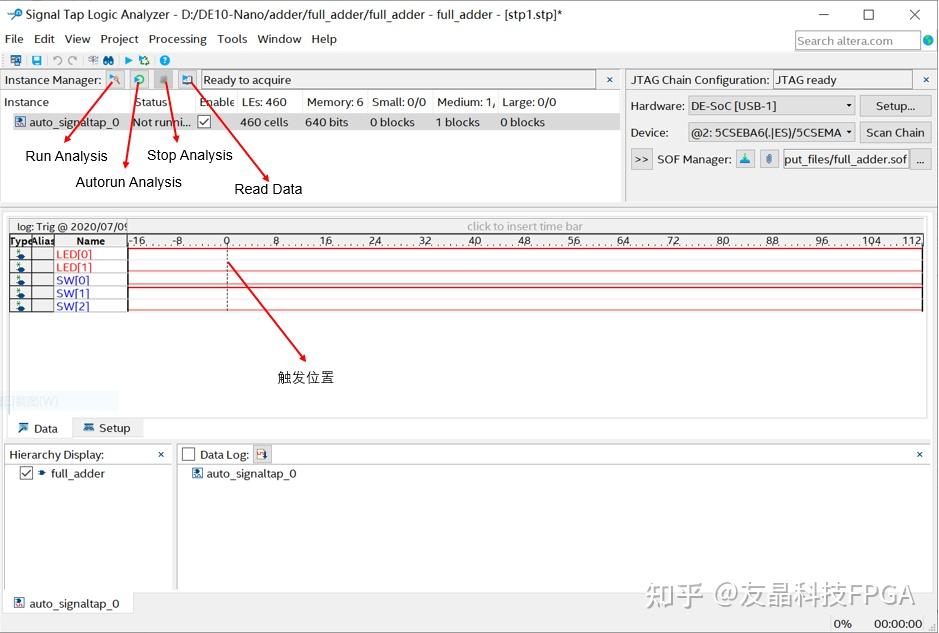 Signal Tap Logic Analyzer使用讲解 - 知乎
