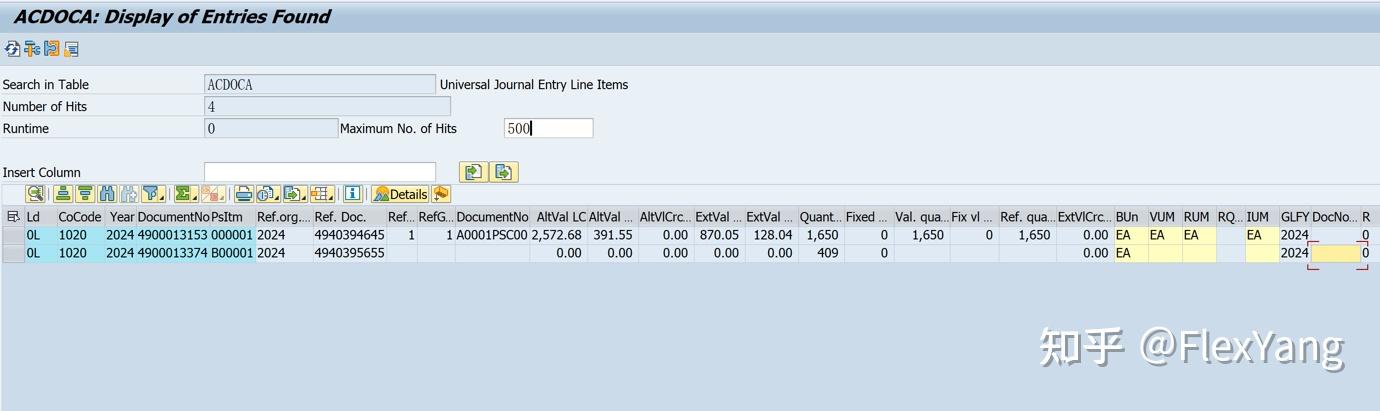 删除ACDOCA表格数据并重新生成 - 知乎