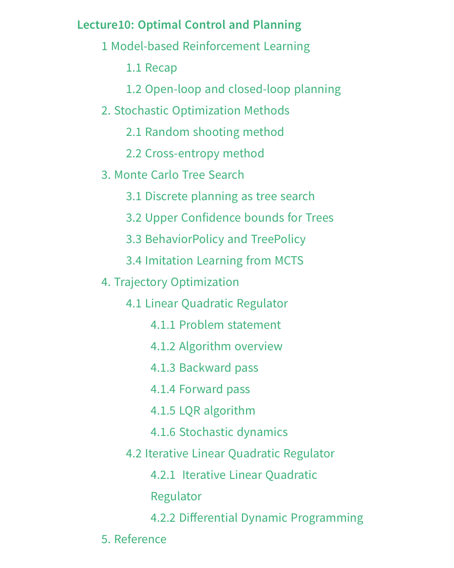 CS285 Lec10: Optimal Control and Planning - 知乎