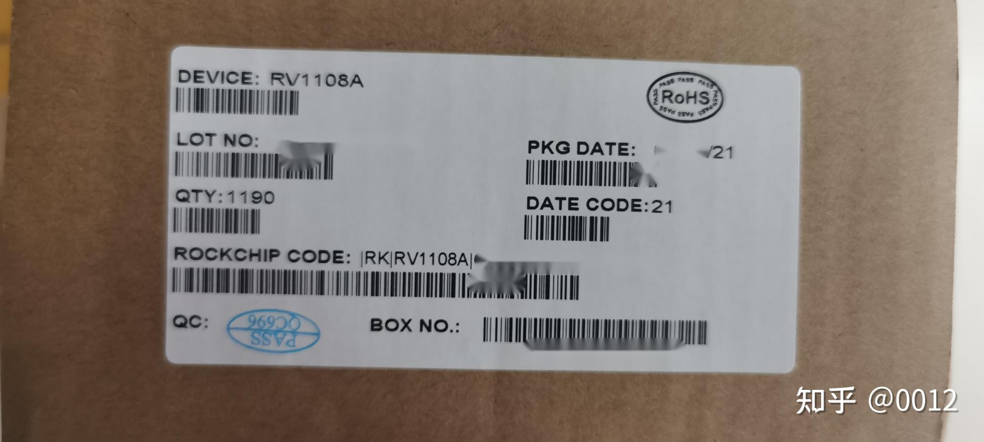 瑞芯微600MHZ（RV1108A+RK805-2)参数资料 - 知乎