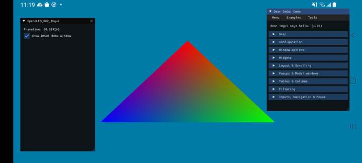 OpenGLES学习例子002: opengles_002_imgui 集成ImGui界面库 - 知乎