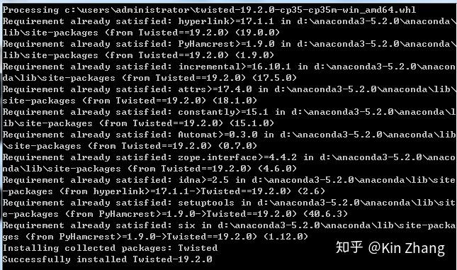 Scrapy安装过程中之twisted的安装遇到的坑 知乎 6083