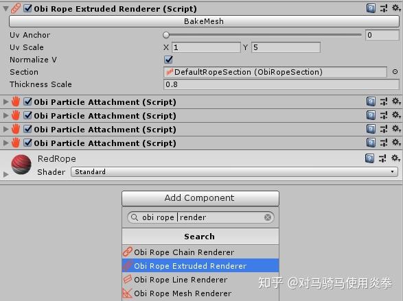 用Unity来实现一下绳子效果——Obi Rope插件介绍 - 知乎