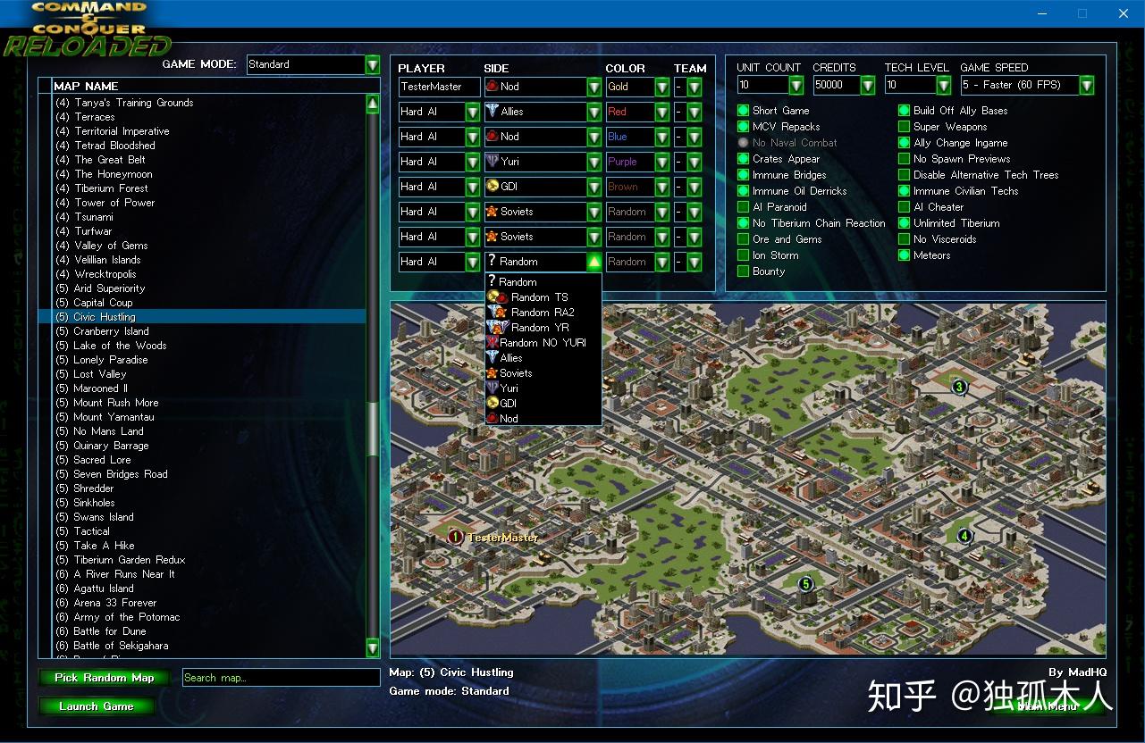 【红警MOD推荐】【YR】C&C:Reloaded （MODDB评分9.1） - 知乎
