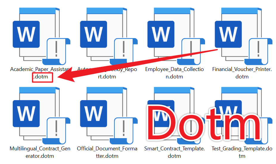 批量实现上百个Word文档到宏功能 Dotm 模板格式的快速转换 - 知乎
