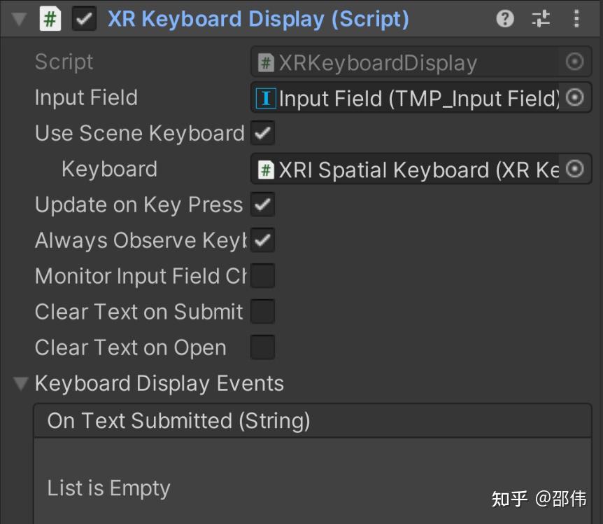 Interaction Toolkit 空间键盘（Spatial Keyboard）功能的实现 - 知乎