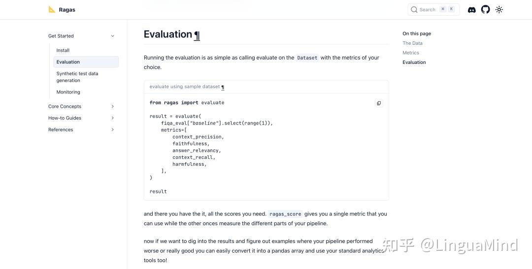 再看大模型RAG检索增强如何评估：RAGAS开源自动化评估框架 - 知乎