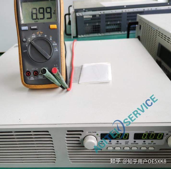 是德/安捷伦 N8760A电源进入测试界面后显示OUP维修过程分享 - 知乎