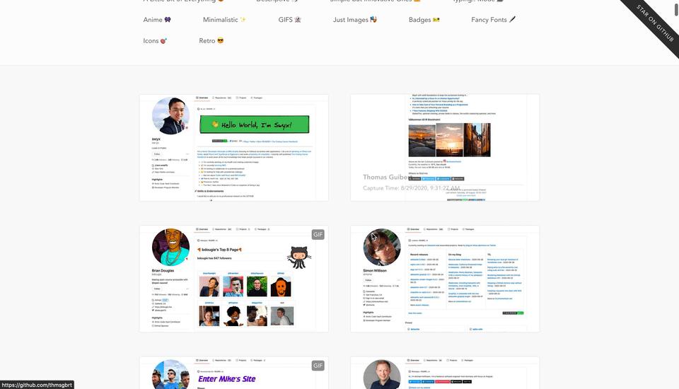 「6.1K Star项目推荐」github主页”快速装扮“神器 - 知乎