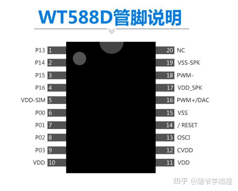 【雕爷学编程】Arduino动手做（125）---WT588D语音模块 - 知乎