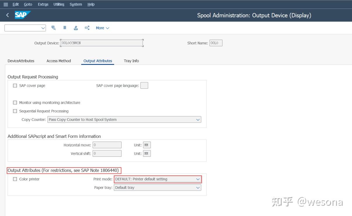 sap系统配置打印机（SAP GUI方式） - 知乎