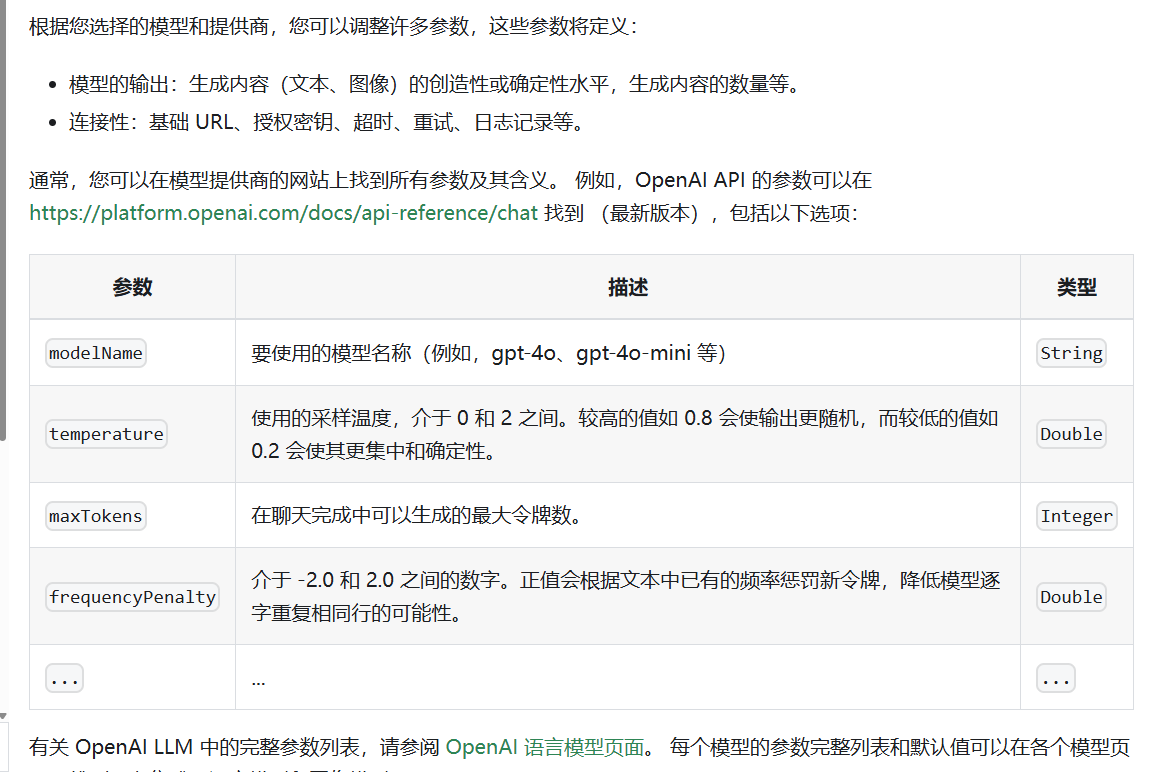 4. LangChain4j 模型参数配置超详细说明 - 知乎