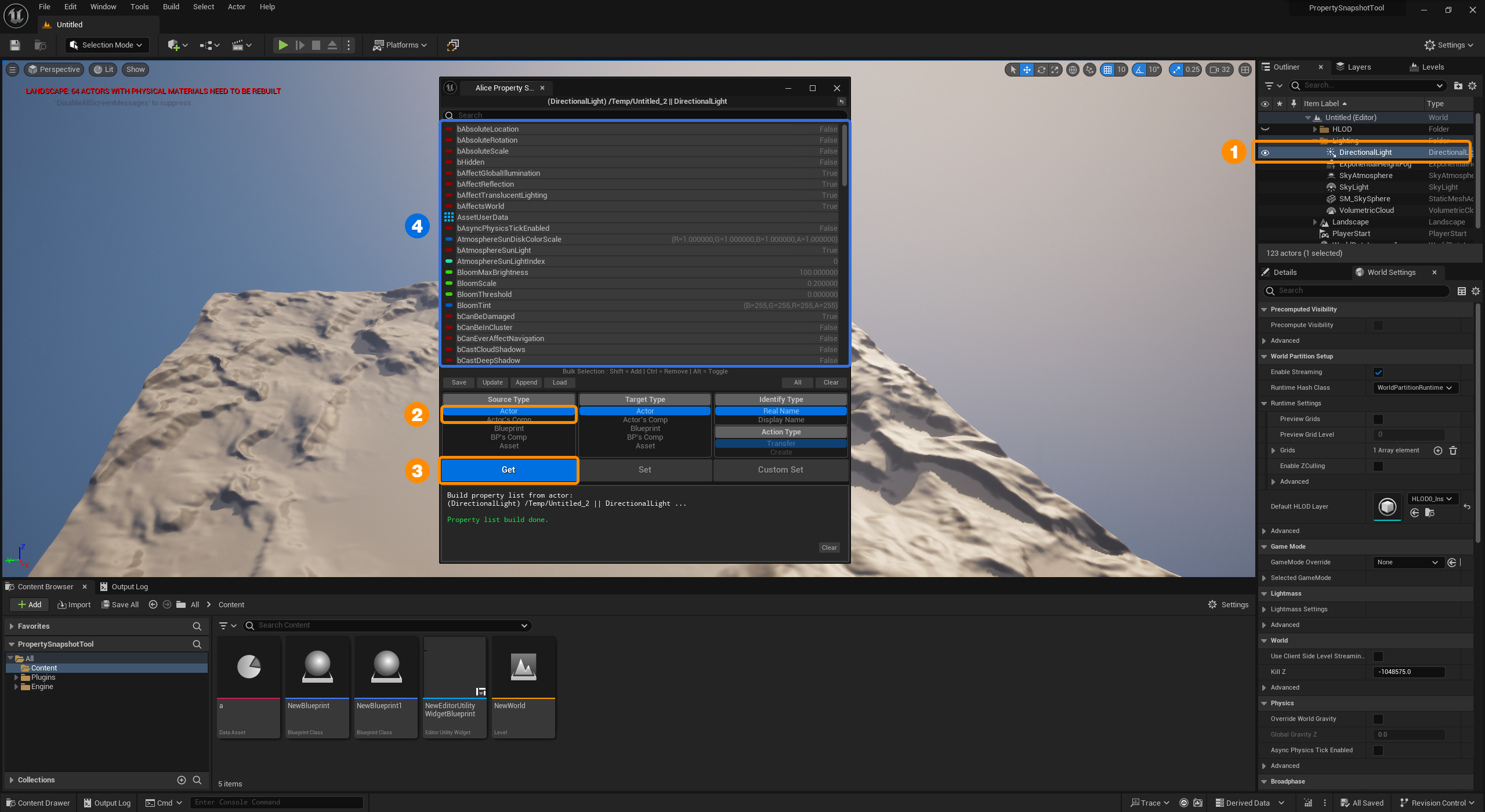UE5 - Alice Property Snapshot Tool 文档 - 知乎