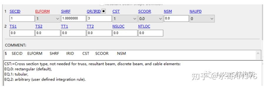如何采用HyperMesh为LS-DYNA定义梁单元 - 知乎