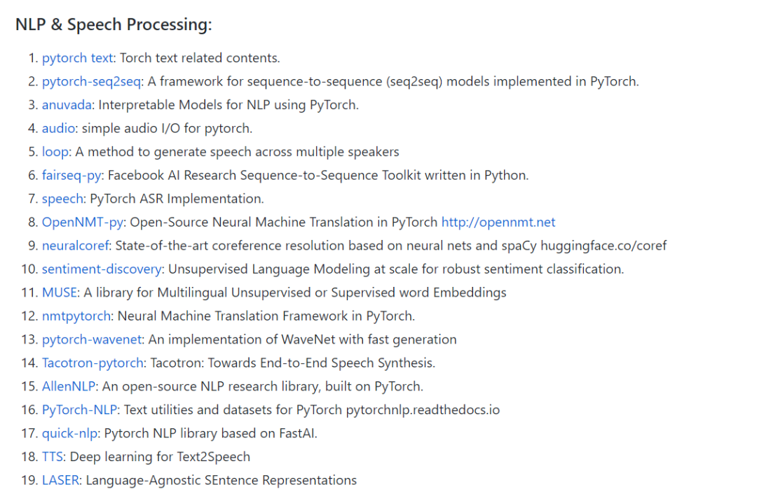 github 1w+stars Pytorch资源大合集，你想要的这里都有 - 知乎