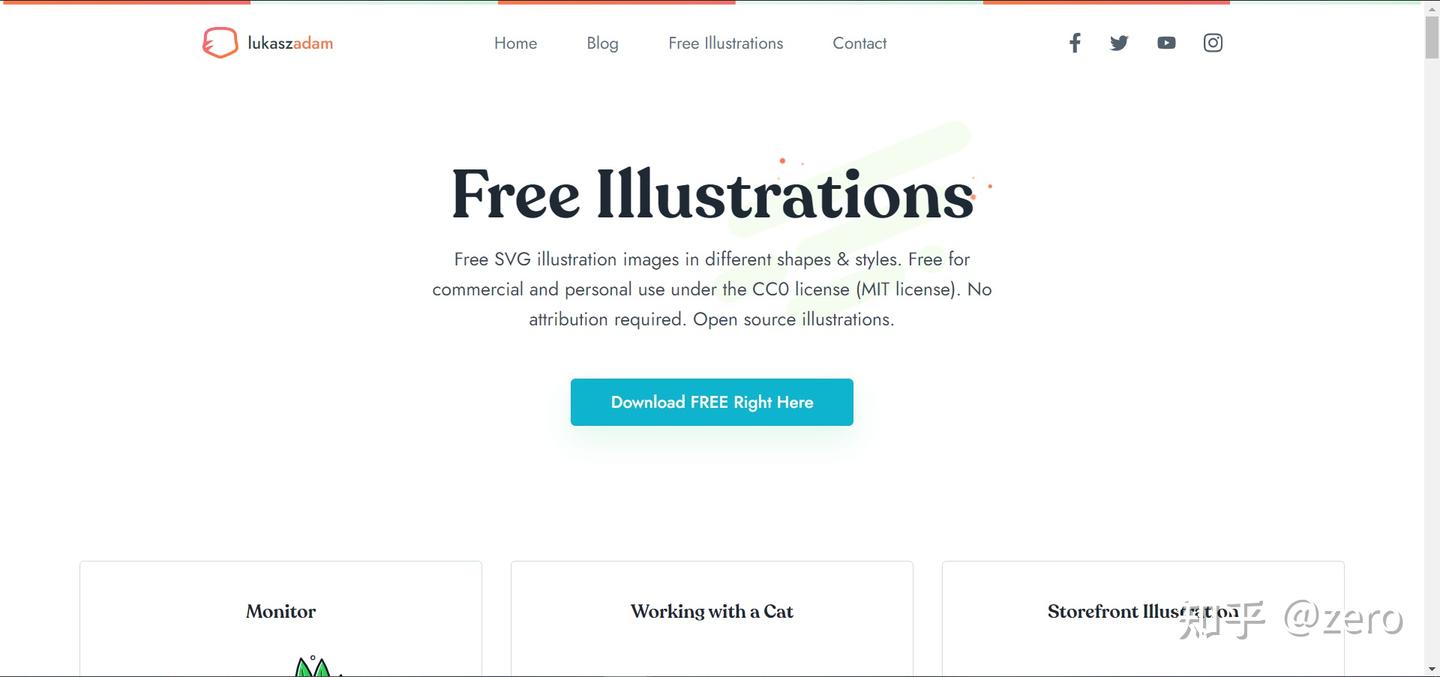 分享22个前端、设计师常用的插画资源 - 知乎