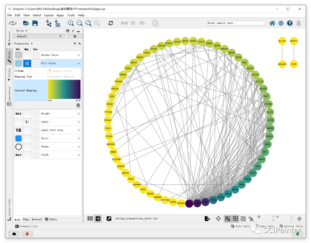 Cytoscape教程|如何构建排序的环状蛋白互作网络图？ - 知乎