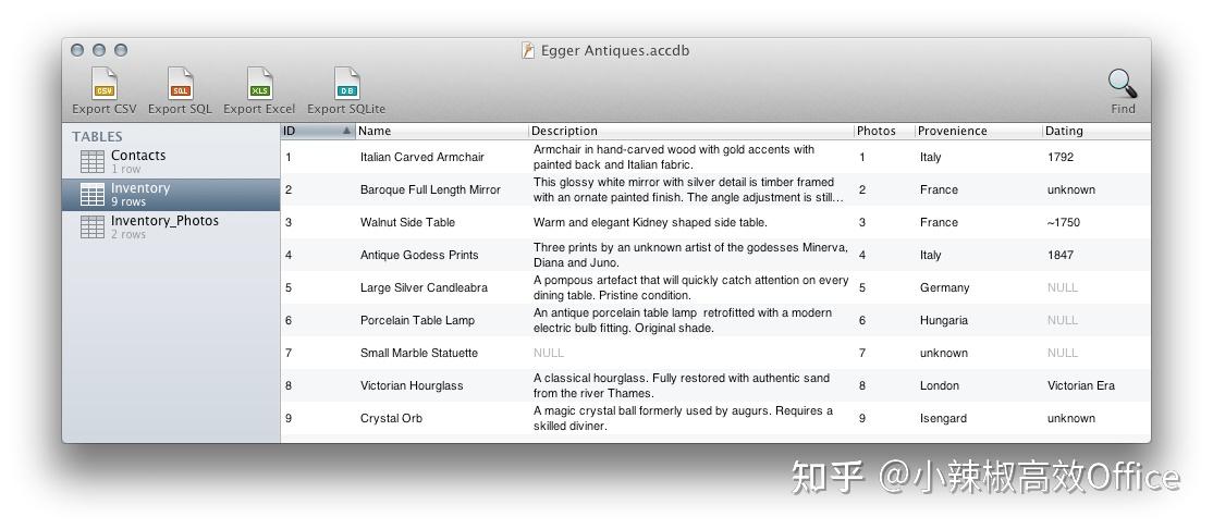 在mac苹果电脑或无须安装Access如何查看Access数据库的工具介绍（mdb或accdb) - 知乎