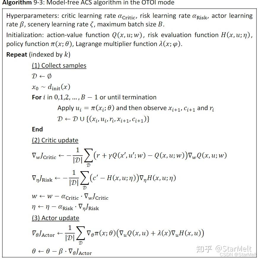 清华大学李升波教授强化学习书籍《Reinforcement Learning for Sequential Decision and Optimal Control》读书笔记U9RL中的约束与 ...