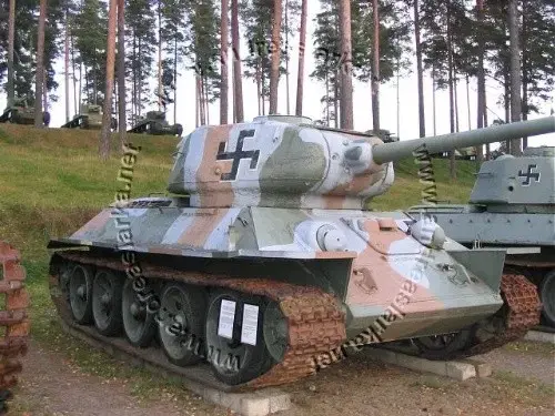 二战期间德国缴获使用的苏联T34车族1941-1945（Final Episode ）附T34打捞记 - 知乎