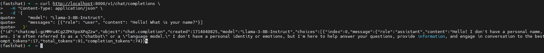 FastChat（三）部署 Llama3 - 知乎