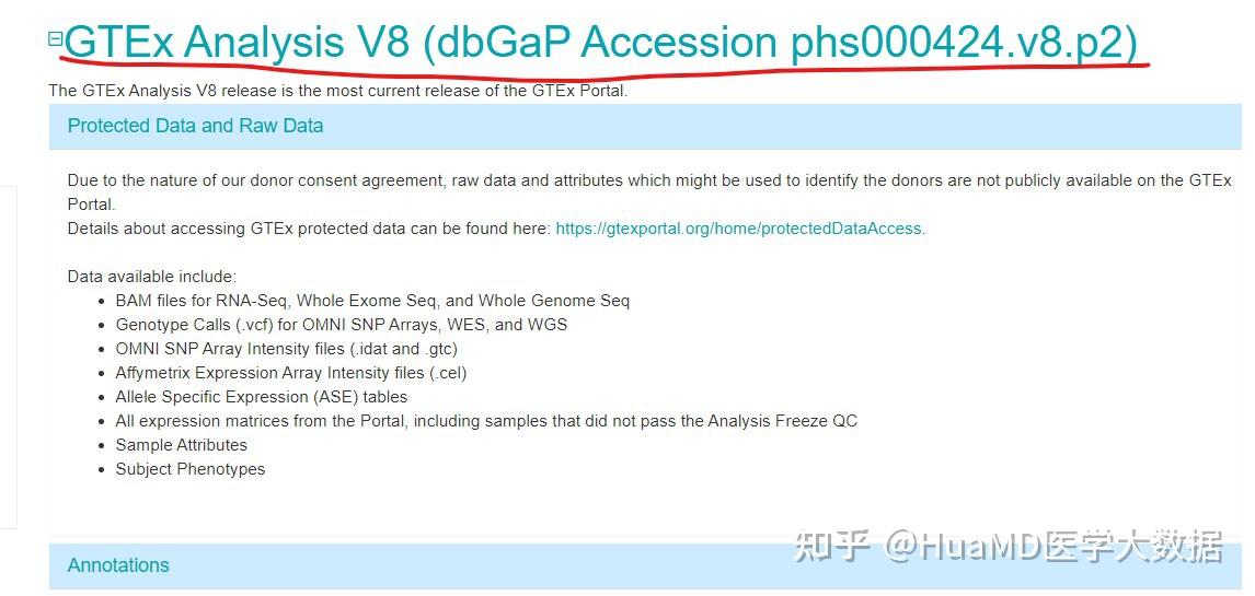 GTEx数据库简介（3）：数据的获取 - 知乎