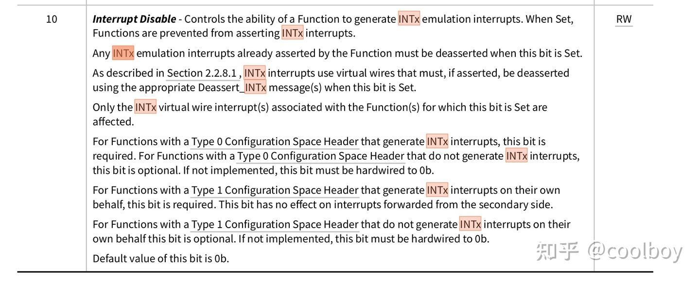 PCI中断之INTx - 知乎