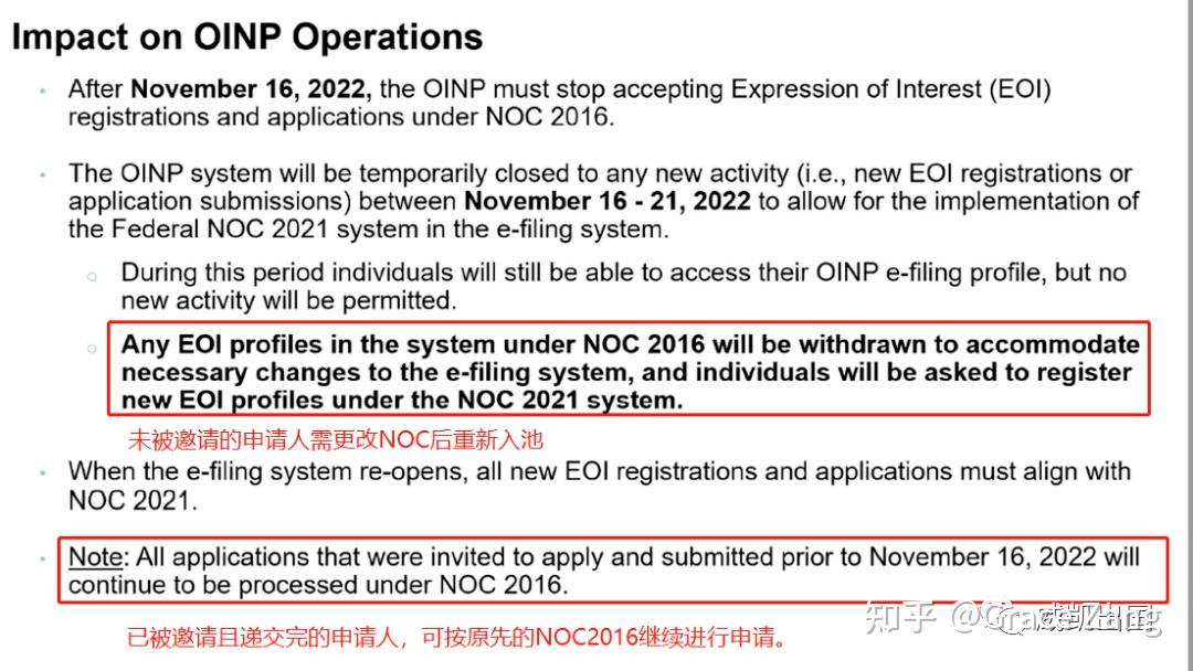 最新：加拿大安省省提名EOI 评分系统再改革，并正式过度NOC 2021！ - 知乎