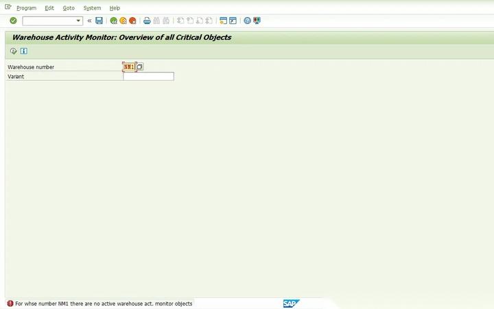 SAP WM初阶之事务代码LL01 - Warehouse Activity Monitor - 知乎