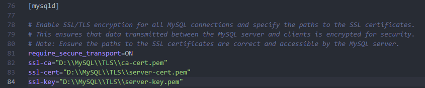 MYSQL启用 SSL/TLS 加密 - 知乎