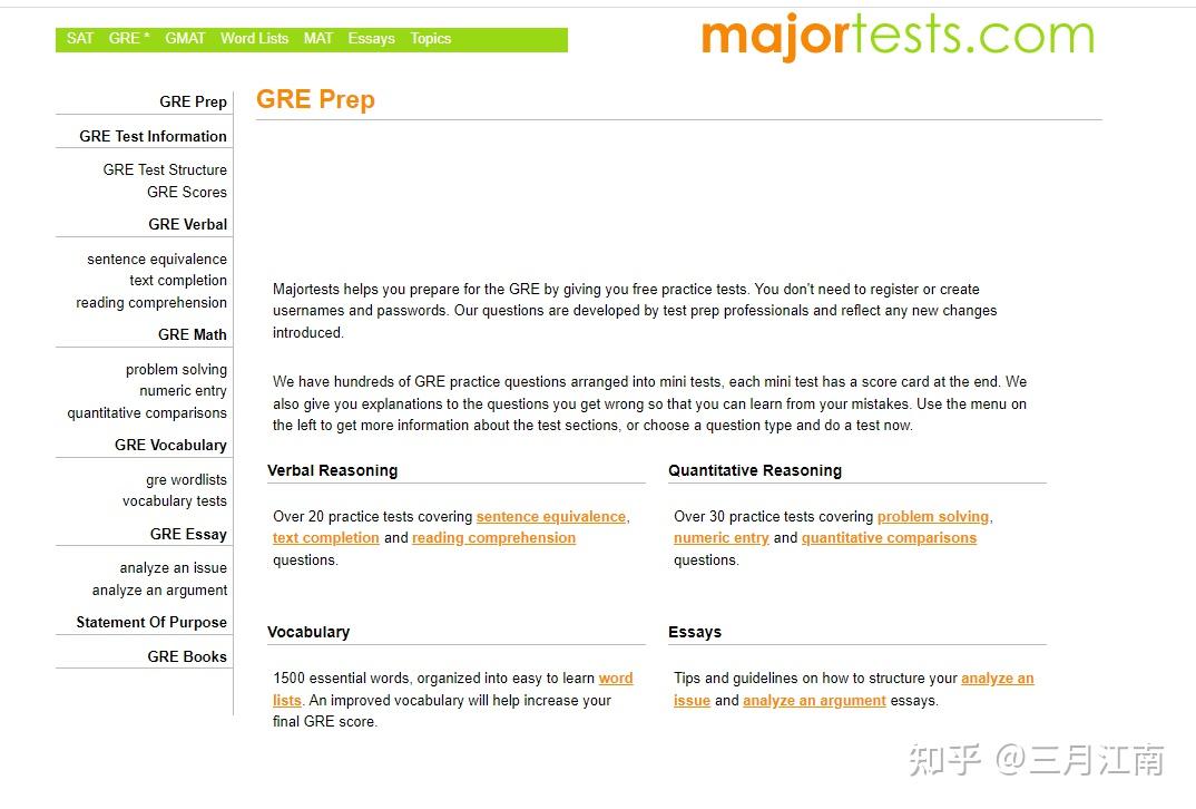 备考GRE你需要用到这10个宝藏网站！ - 知乎