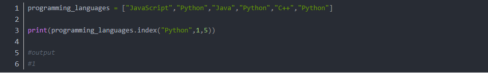 Python 列表查找，如何在列表中查找项目或者元素索引【翻译】 - 知乎